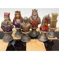 Medieval Times Crusades Busts PAINTED Men Chess Pieces Set - NO Board ...