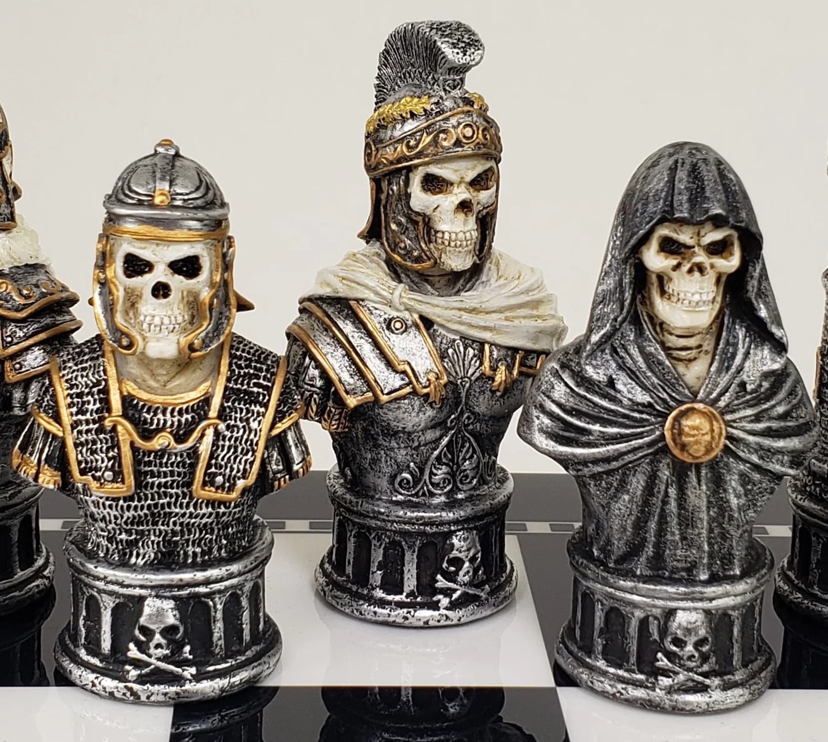 Unique Knights Exotic- Medieval Times Skull Busts Gothic Fantasy ...