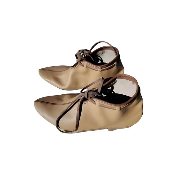 Medieval Turn Shoes Handcrafted Leather Medieval Style, Lace-Up ...
