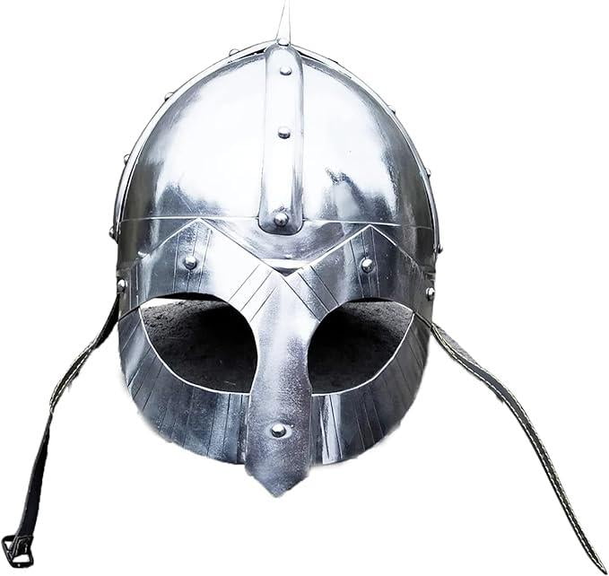 Medieval Viking Helmet Armour Medieval Helmet Knight Templar Crusader ...