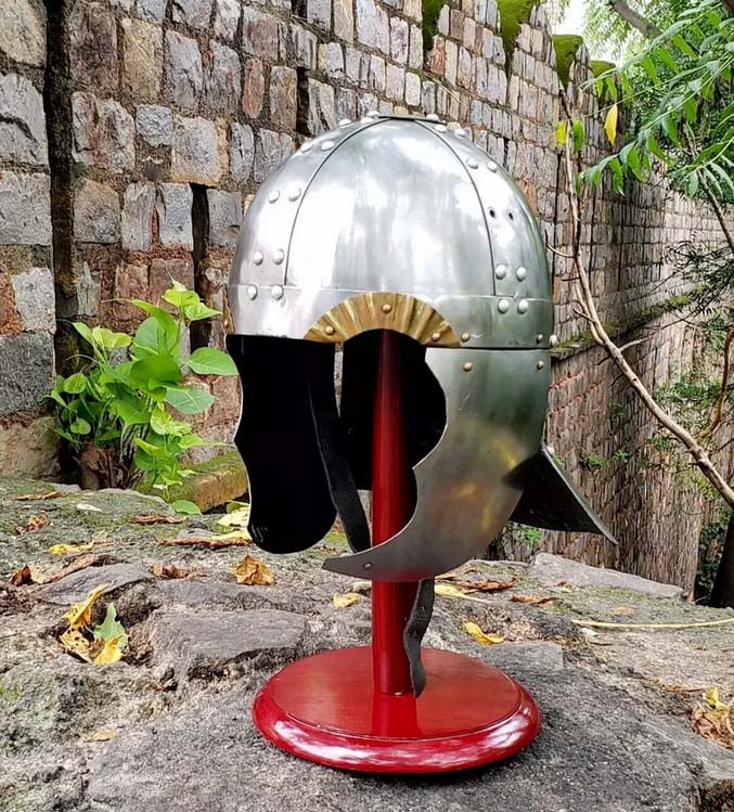 Medieval Viking Mask Ancient Warrior Armor Metal War Helmet Best for ...