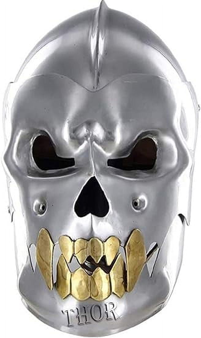 Medieval Viking Mask Deluxe Helmet With Liner & Chin Strap For Man ...