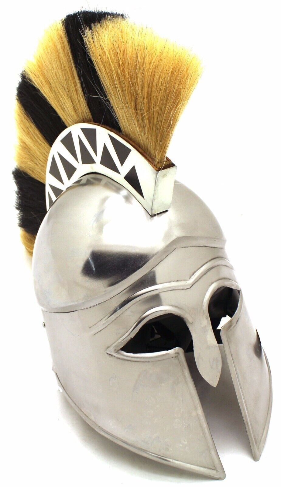 Medieval Warrior Brand 18G Steel Greek Corinthian Armor Helmet w/ Free ...