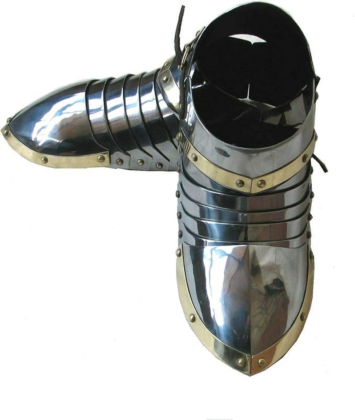 Medieval Warrior German Gothic Sabatons Body Armour Shoes - Walmart.com