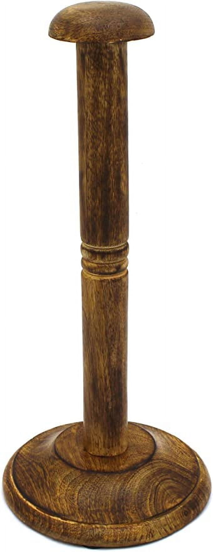 Medieval Warrior Round Base Wooden Helmet Stand - Walmart.com