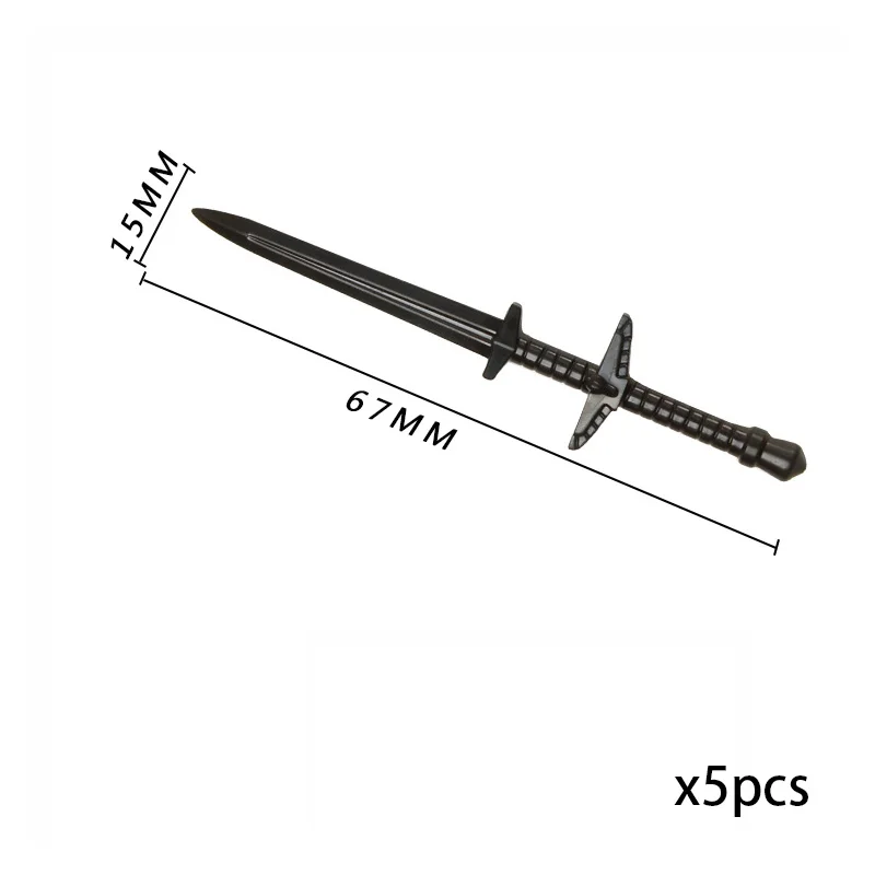 Medieval Weapons Building Block Accessories – Teutonic Knights Templar ...