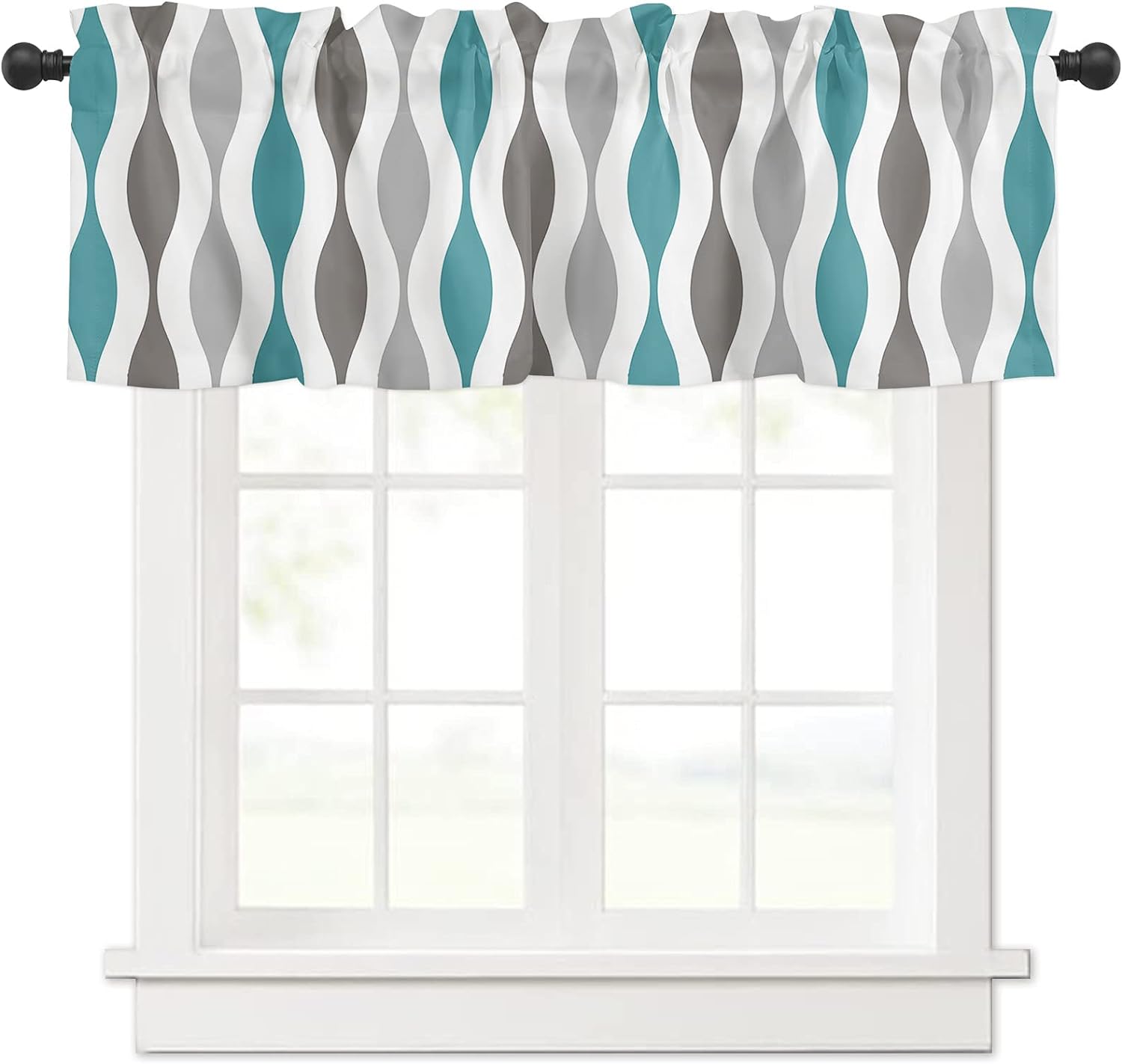 Medieval Window Curtain Valance for Kitchen Windows/Bathroom/Living ...