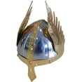Medieval Wing Helmet Norman Nasal King Helmet Deluxe Viking Helmet ...