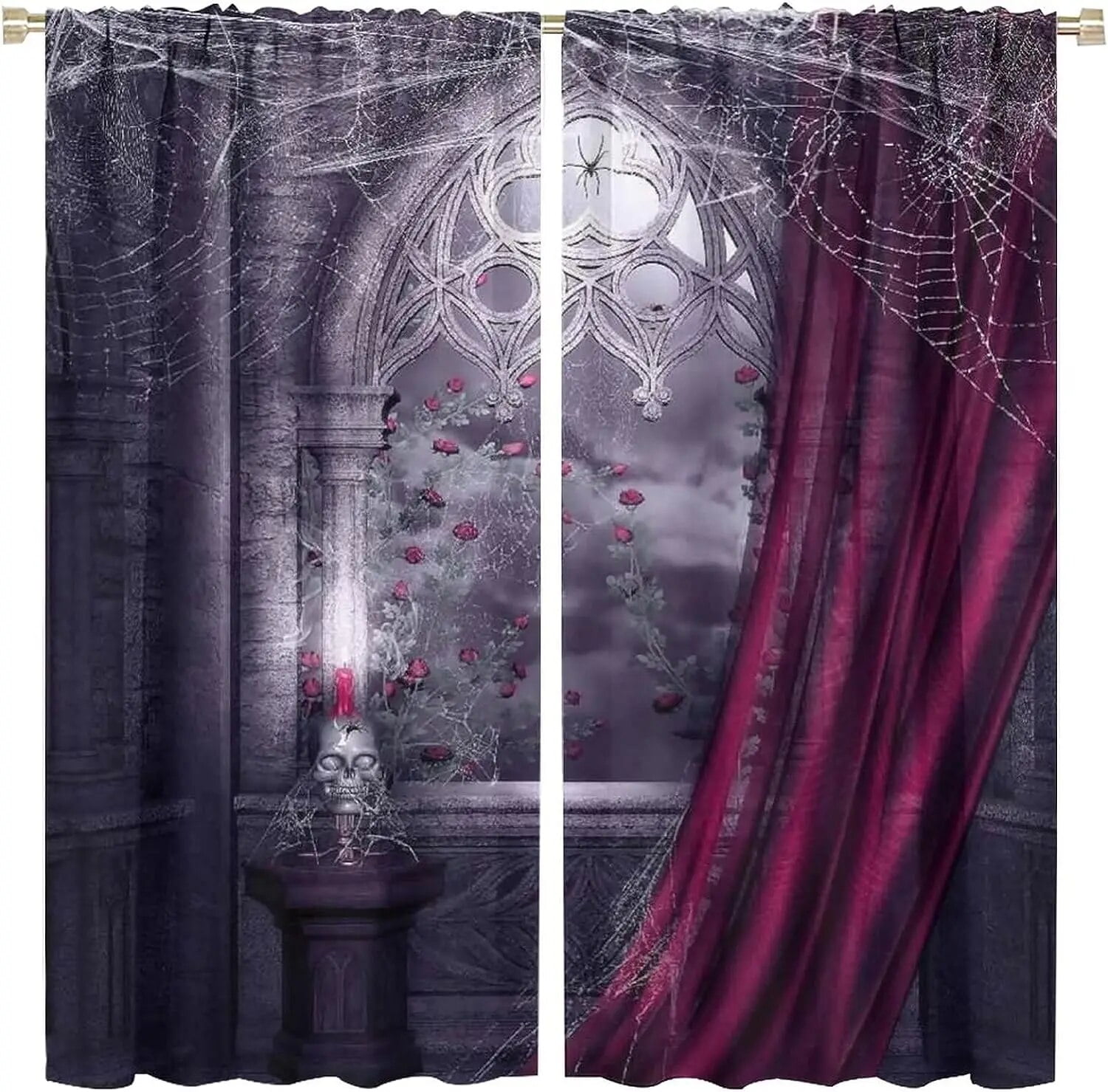 Medieval in Stylish Chapel Curtains for Living Room ration Window ...
