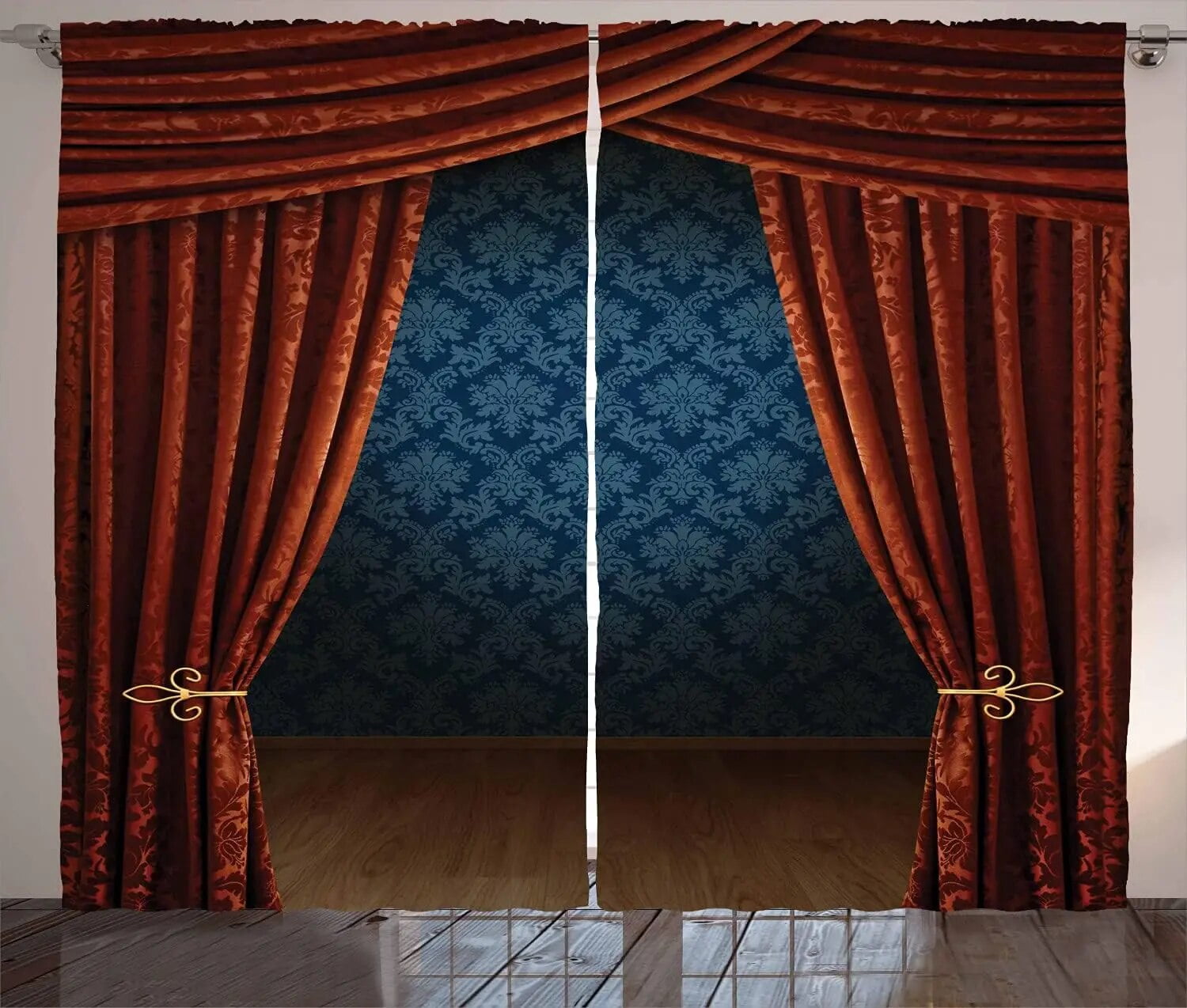 Medieval in Stylish Chapel Curtains for Living Room ration Window ...