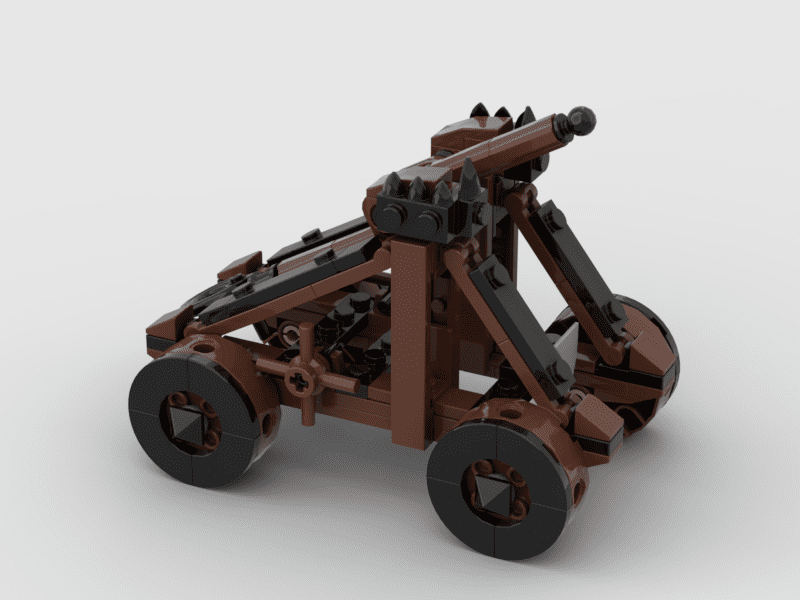*Medieval siege castle Ballista weapon MOC* DIY enlighten block bricks ...