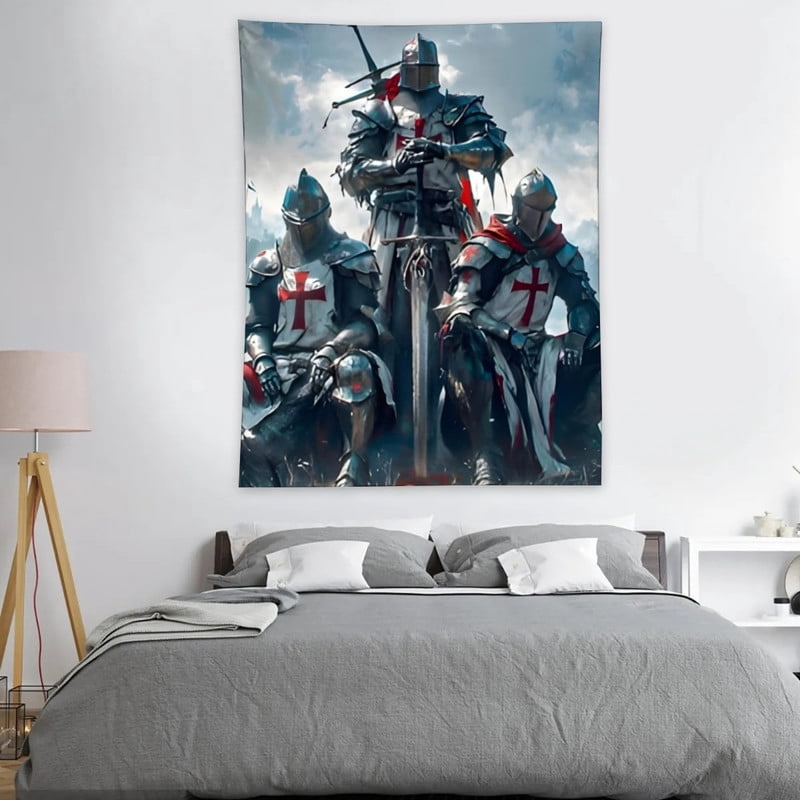 Medieval tapestry 40 x 60 inches with vivid colors realistic details ...