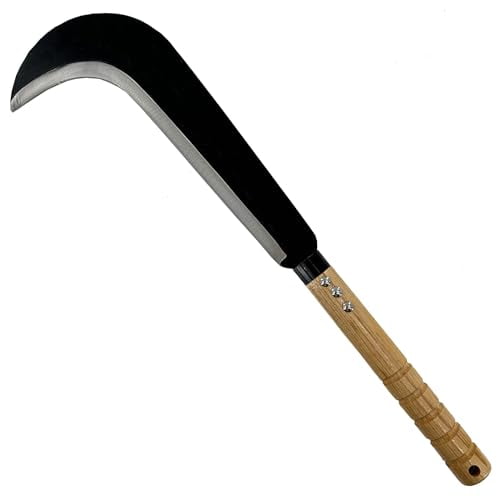 MedievalDepot Premium Craftsmanship Slasher Crescent Outdoor Bamboo ...