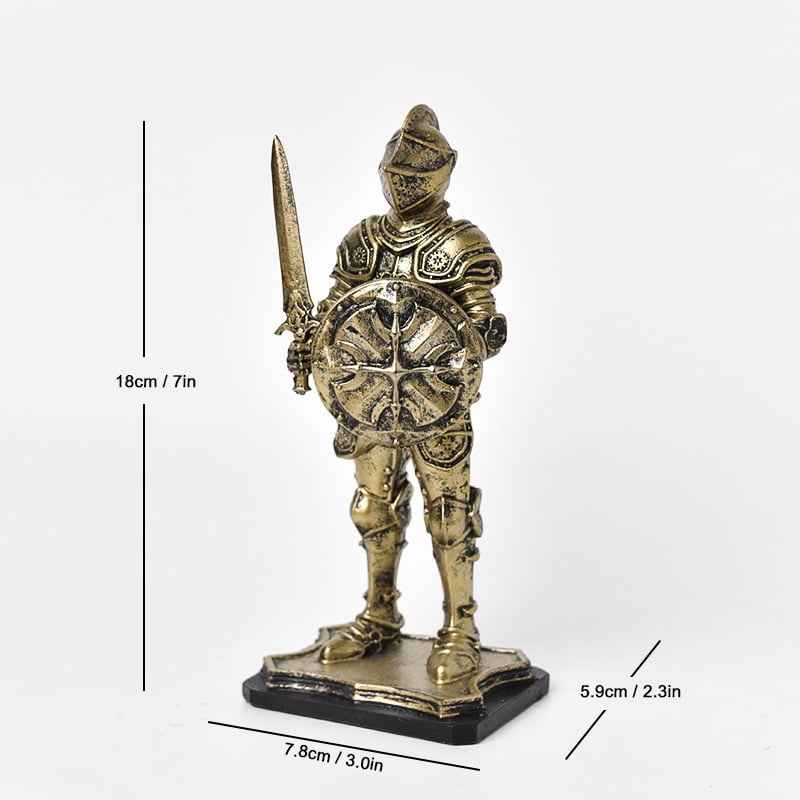 Medievals Knights Sculpture Standing Knights Statue For Home And Office ...
