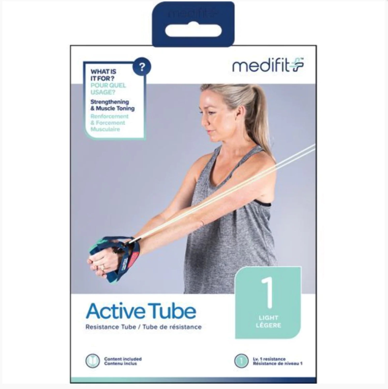 Medifit Active Tube 1 Light 1 Pack - Walmart.com