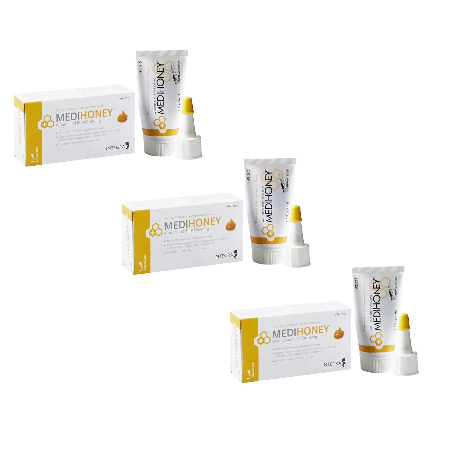 Medihoney - Wound & Burn Dressing Paste - Wound & Burn Dressing with ...