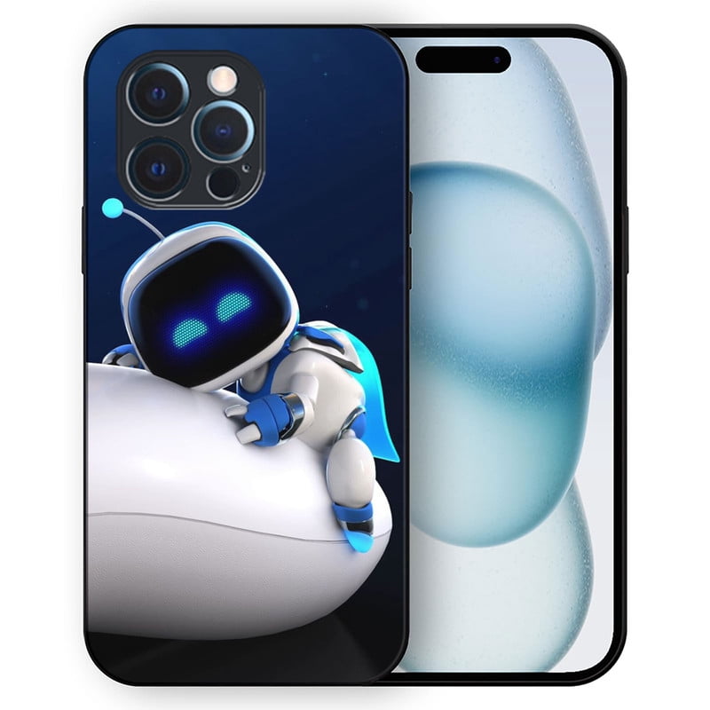 Astro Bot's Phone Case,made from TPU and Tempered Glass for enhanced ...
