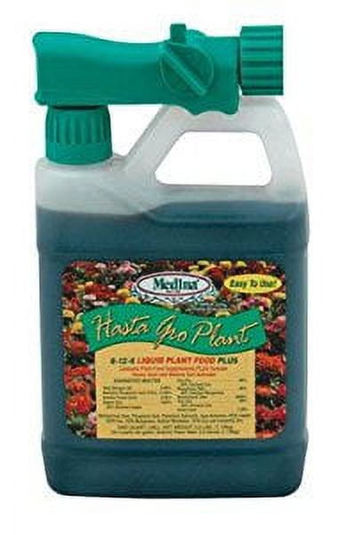 Medina Hasta Gro Plant Liquid All Purpose Plant Food 1 Qt - Walmart.com