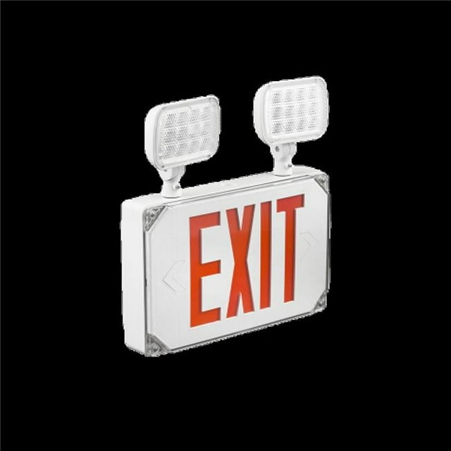 Medinah Power 102-12600007-1 Wet Location Exit & Emergency Light ...