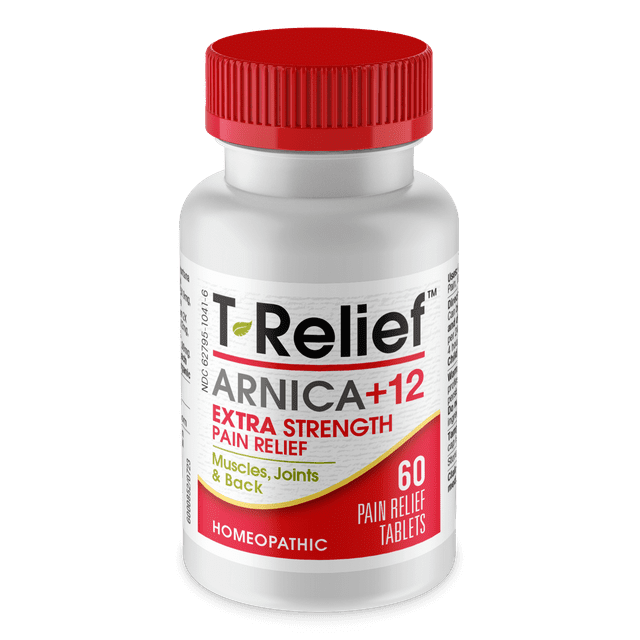 Medinatura T-Relief Extra Strength 60ct Tablets: Natural Pain Relief ...