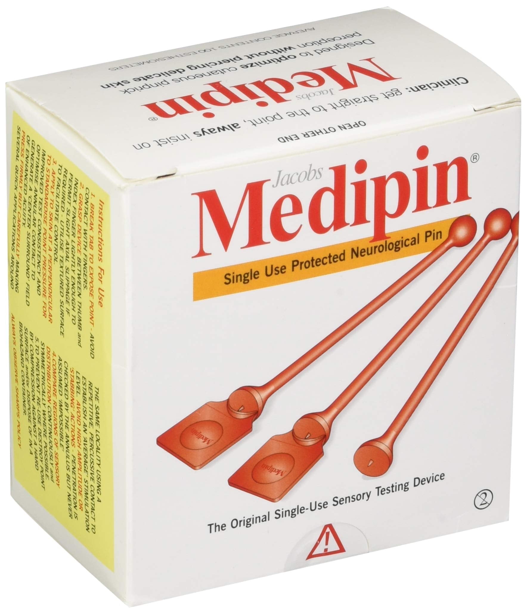 Medipin Disposable Med Pins, Box of 100 - Walmart.com