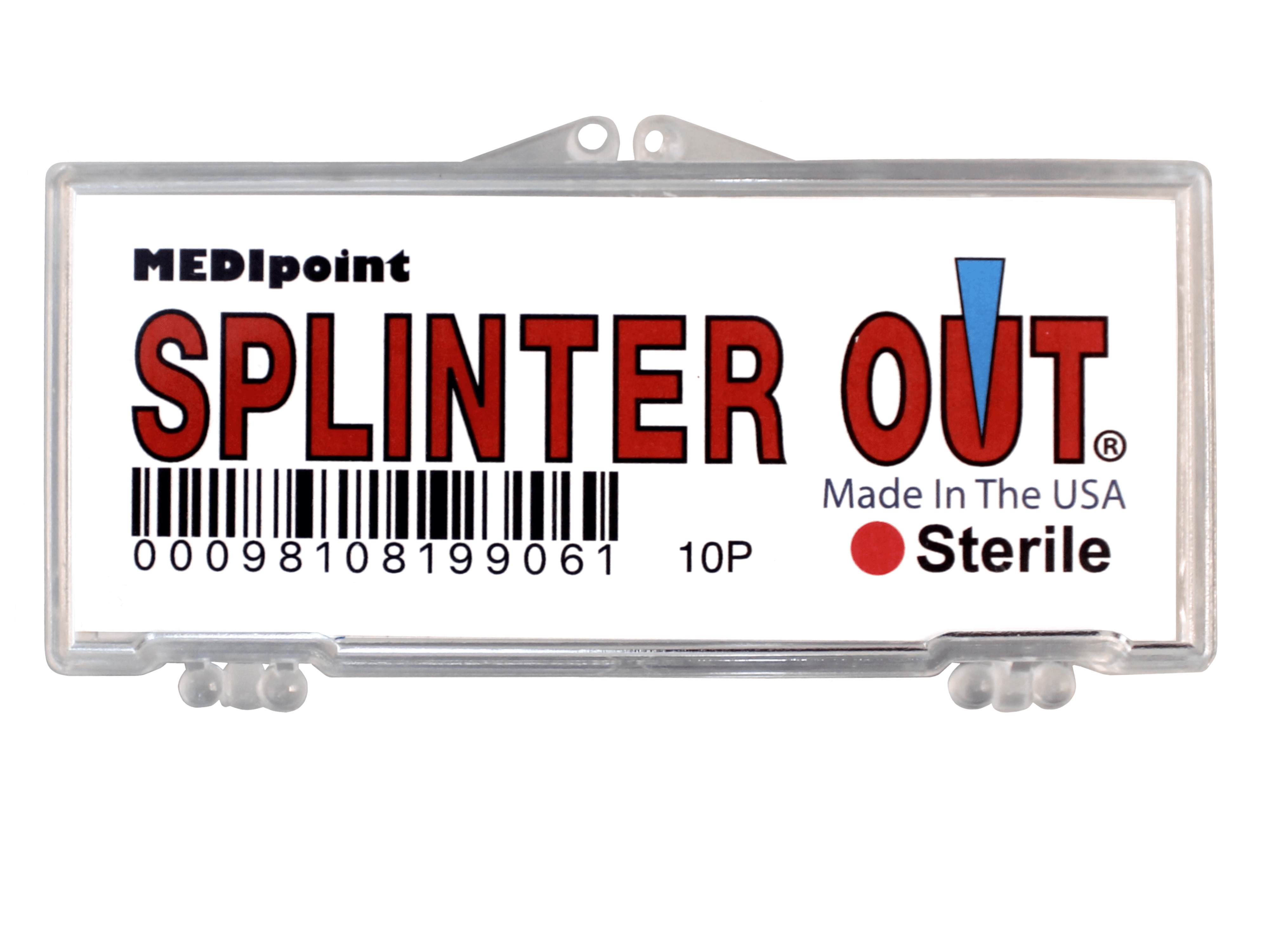 Medipoint Splinter Out Remover, Sterile, Disposable and Easy to Use, 10 ...