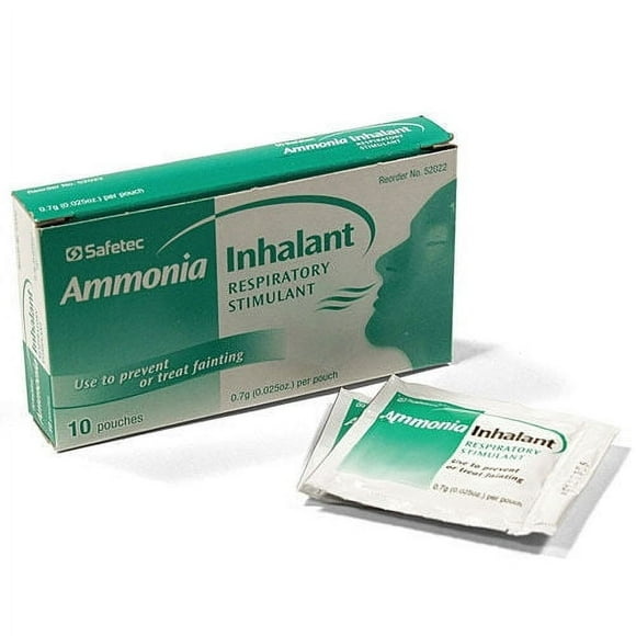 Ammonia Inhalants First Aid