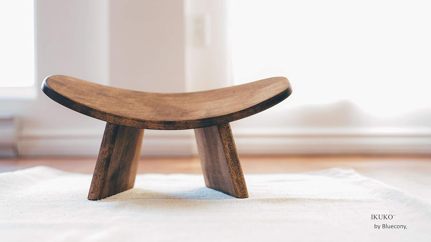 Meditation Bench IKUKO Basic, Preassembled Version, Solid Wood, Locally ...