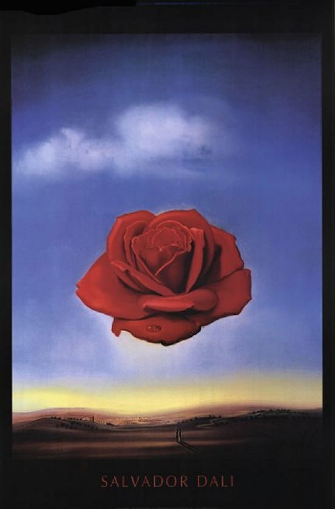 Meditative Rose, c.1958 Poster by Salvador Dali (24 x 36) - Walmart.com