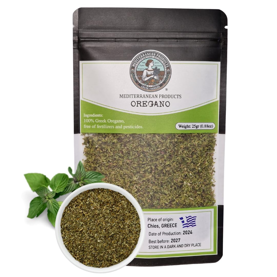 Mediterranea Products Oregano - SAF21 Greek Oregano Dried ...