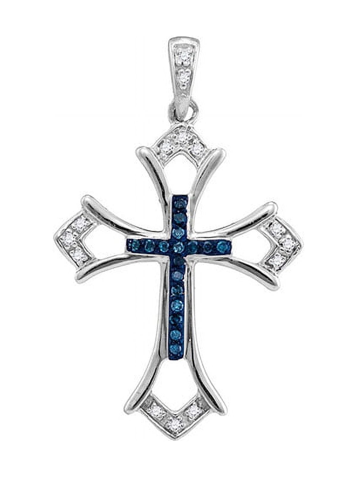 Blue Diamond Cross