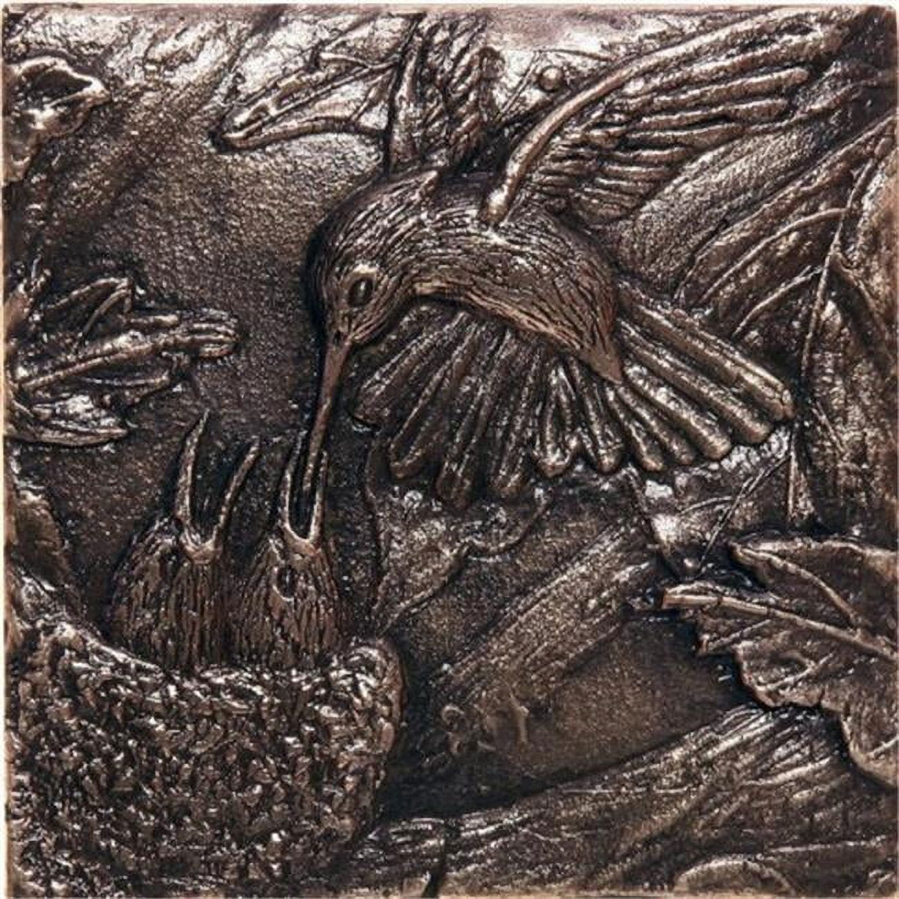 Mediterranean Hummingbird Tile - Copper - Pack of 12 - Walmart.com