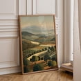 Mediterranean Landscape Olive Tree Hills Spanish Countryside Décor ...