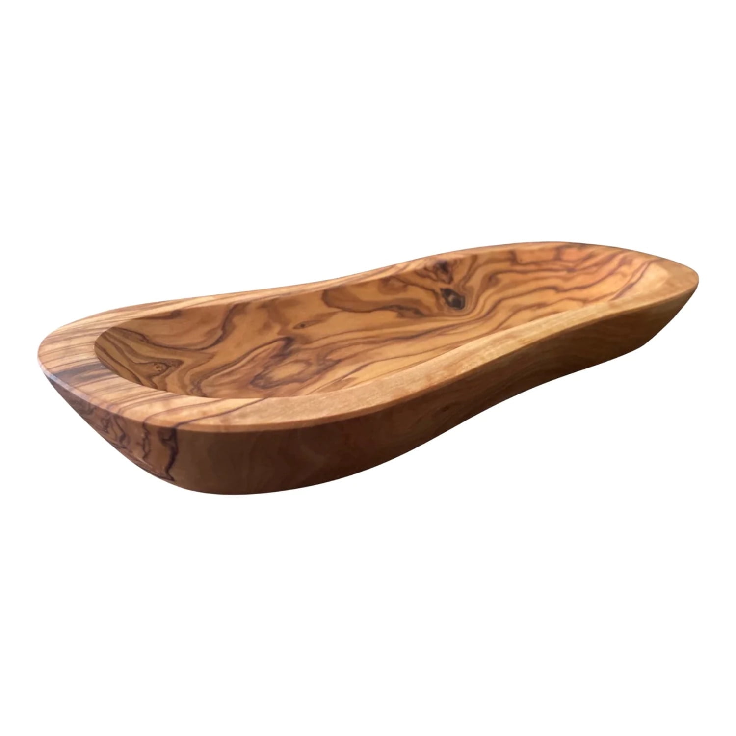 Mediterranean Olive Wood Multi-Purpose Bowl - Walmart.com