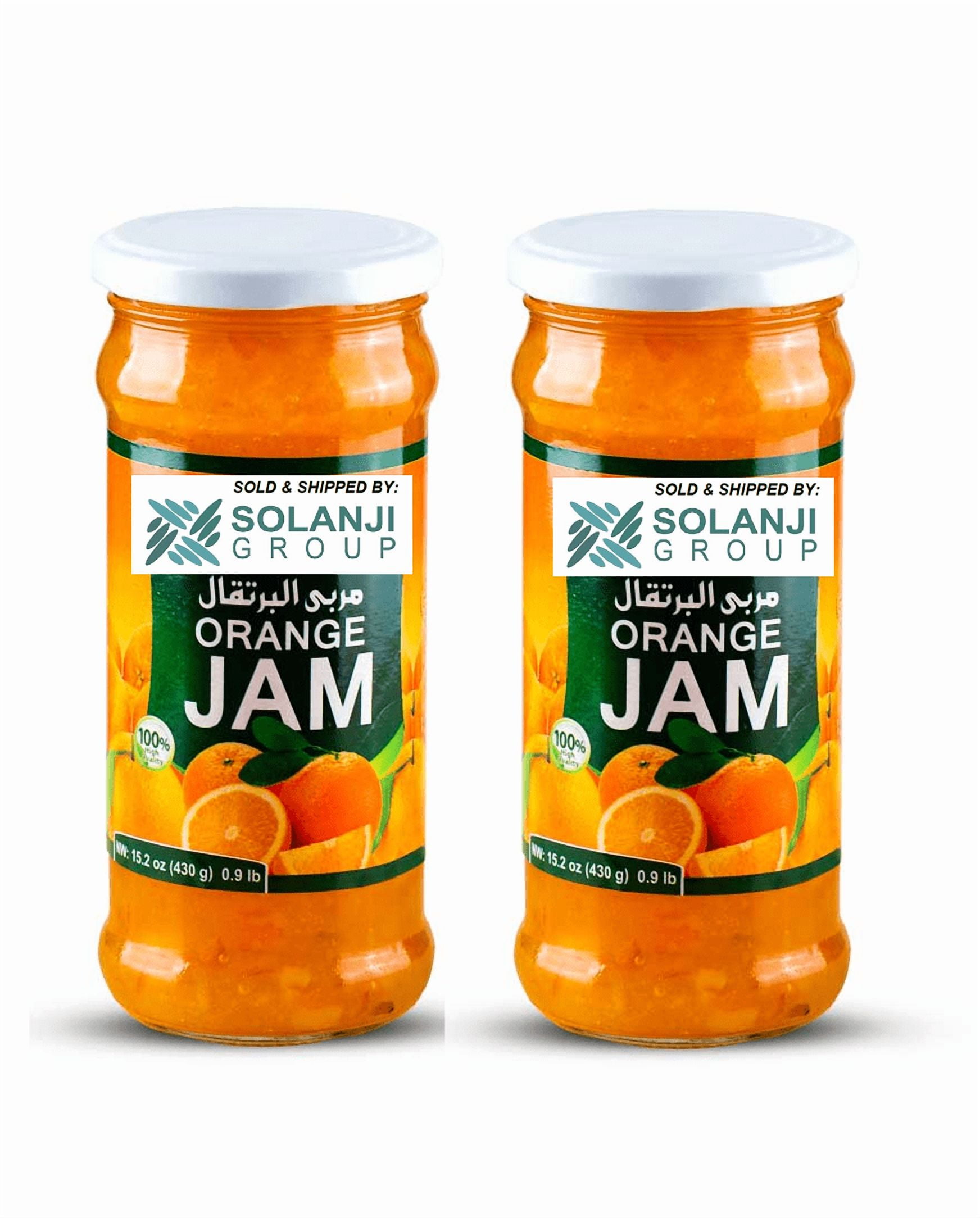 Mediterranean Orange Premium Jam 2 Pack 15 Oz/430gm each - مربى ...