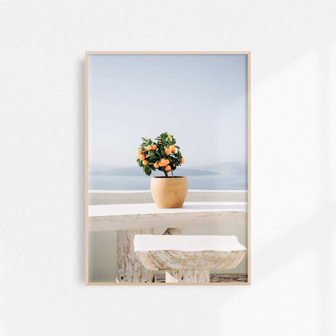 Mediterranean Print Oranges Print Greece Printable Art Santorini Travel ...