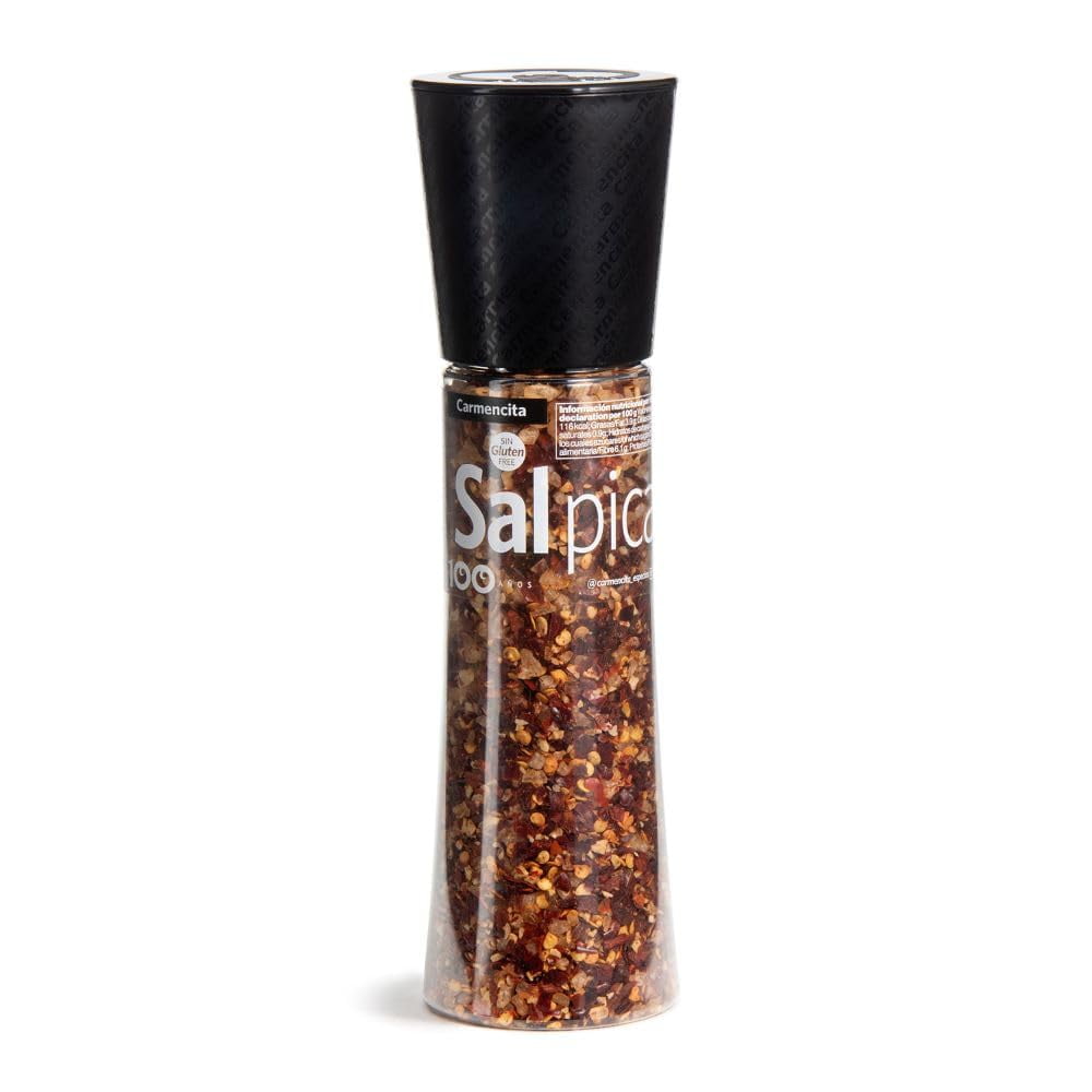 Mediterranean Spicy Salt with Chili and Garlic Giant Grinder 233g ...