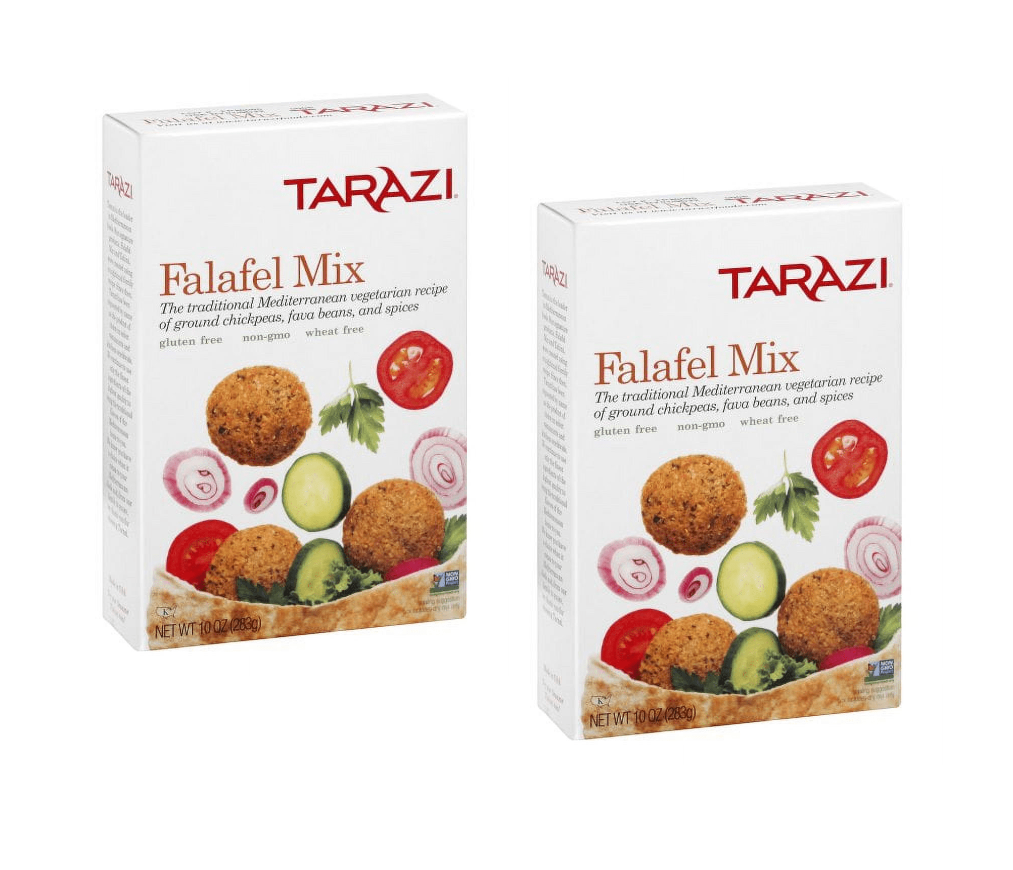 Mediterranean Vegetarian Falafel Mix - Two (2) Packs NET WT 160z (453g ...