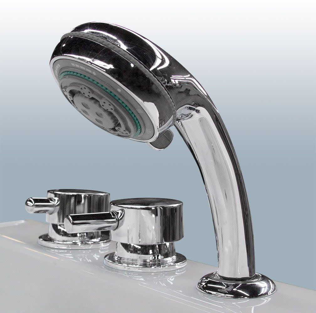 Meditub OP32F Walk-In Bathtub Faucet Fixture with Diverter, Deck ...