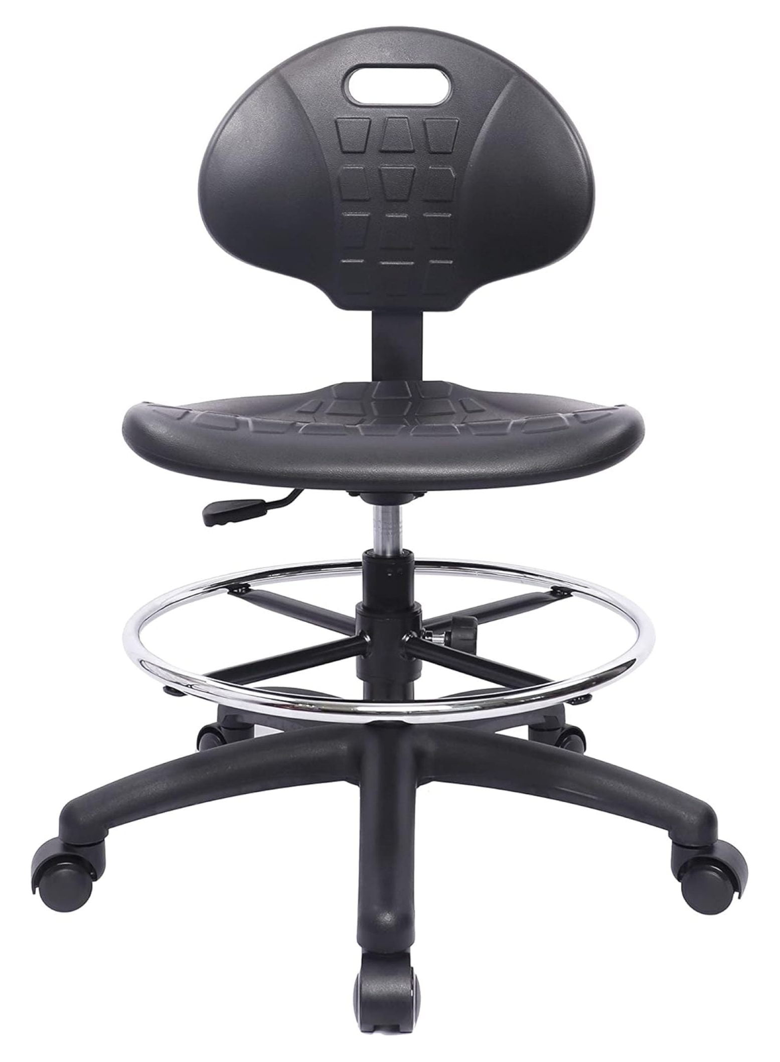 (Medium Bench Stool, Self Braking Casters Easy to Clean! Ergonomic ...