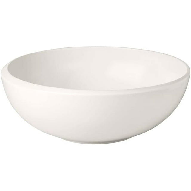Medium Bowl for Soups and Crisp Salads, Premium Porcelain, White ...