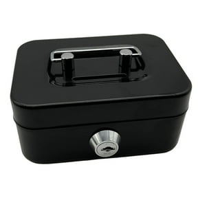 SkyAuks Piggy Bank, Cash Box with Money Tray and Key Lock to Secure ...