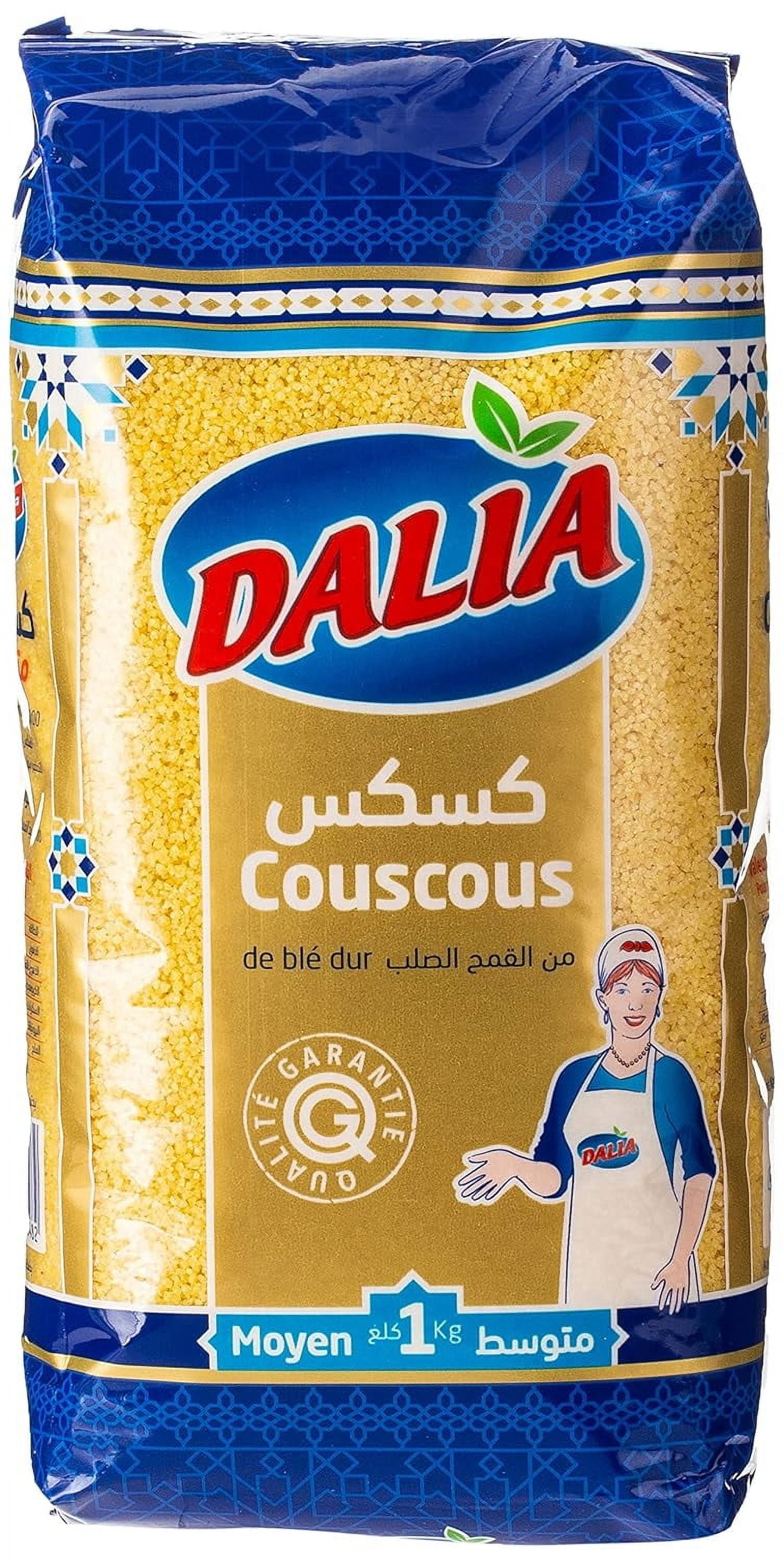 Medium Couscous DALIA 1kg – Ideal for Moroccan Dishes & Traditional Recipes - Walmart.com