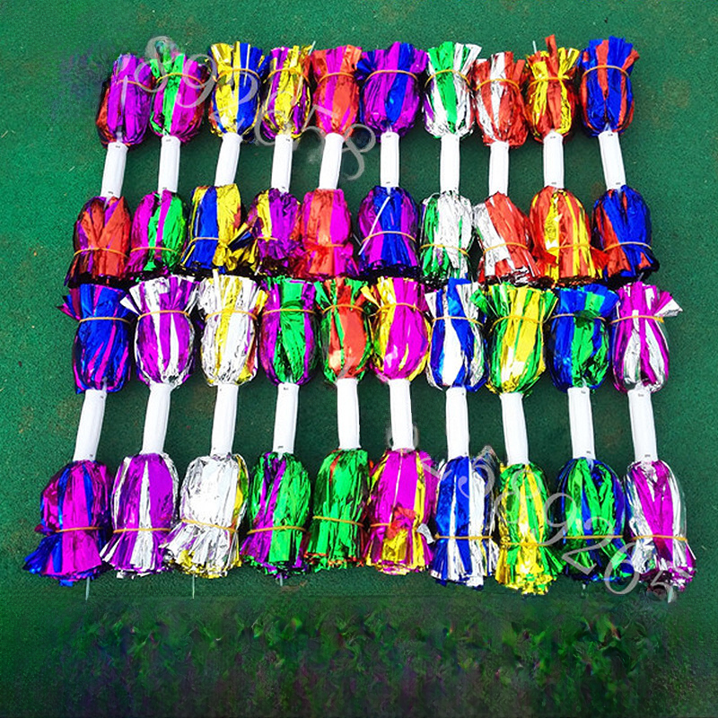 Medium Double Head Middle Handle Cheerleading Flower Ball Flower Ball ...