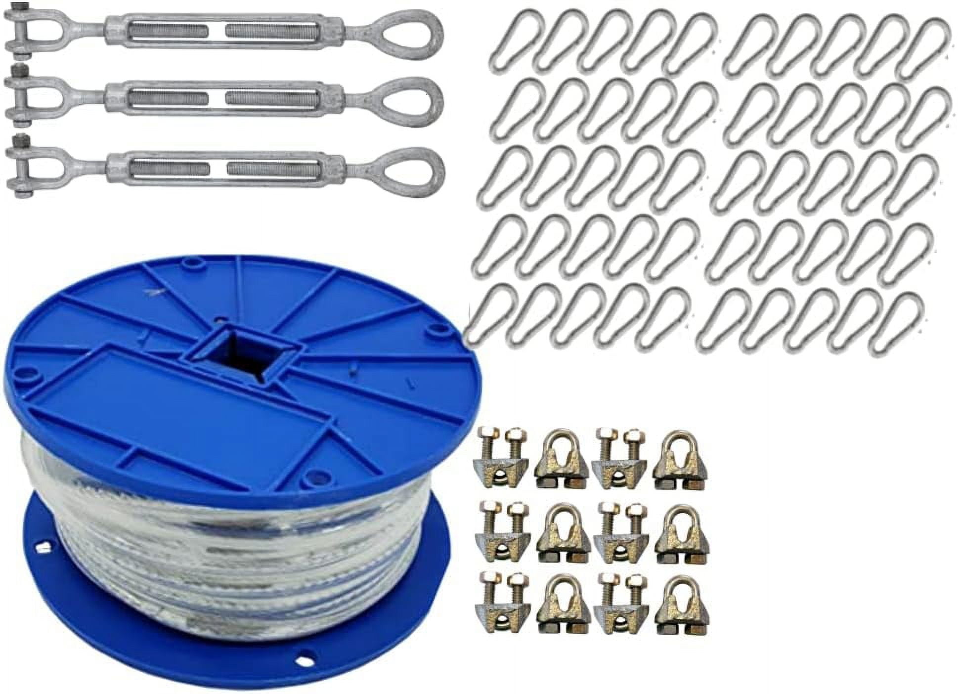 Medium Duty Cable Kit for Baseball and Softball Batting Cages - Walmart.com