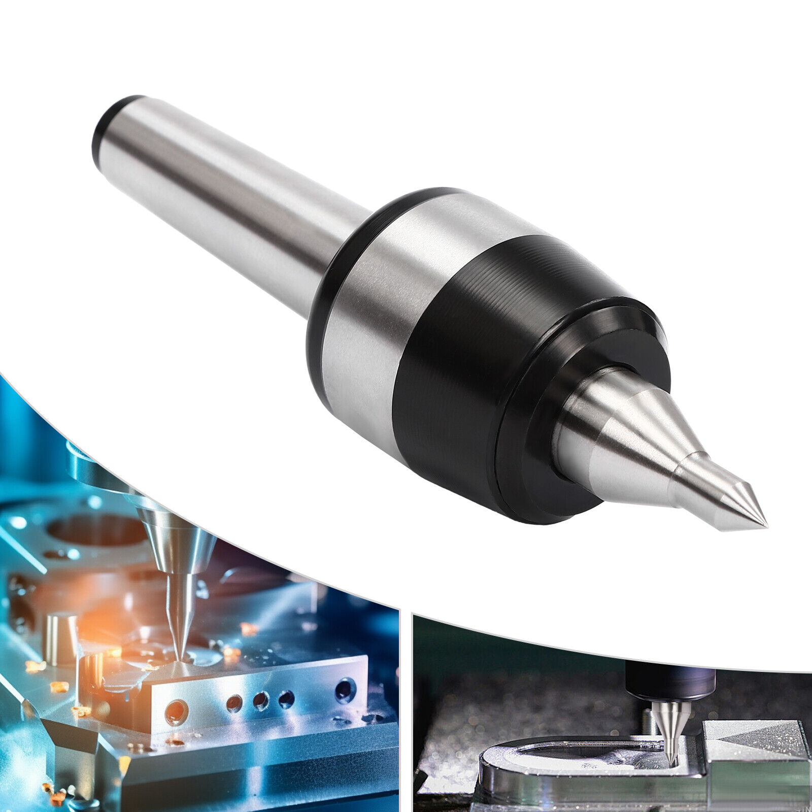 Medium Duty Live Center Morse Taper 40CR Steel With Precision Bearings ...