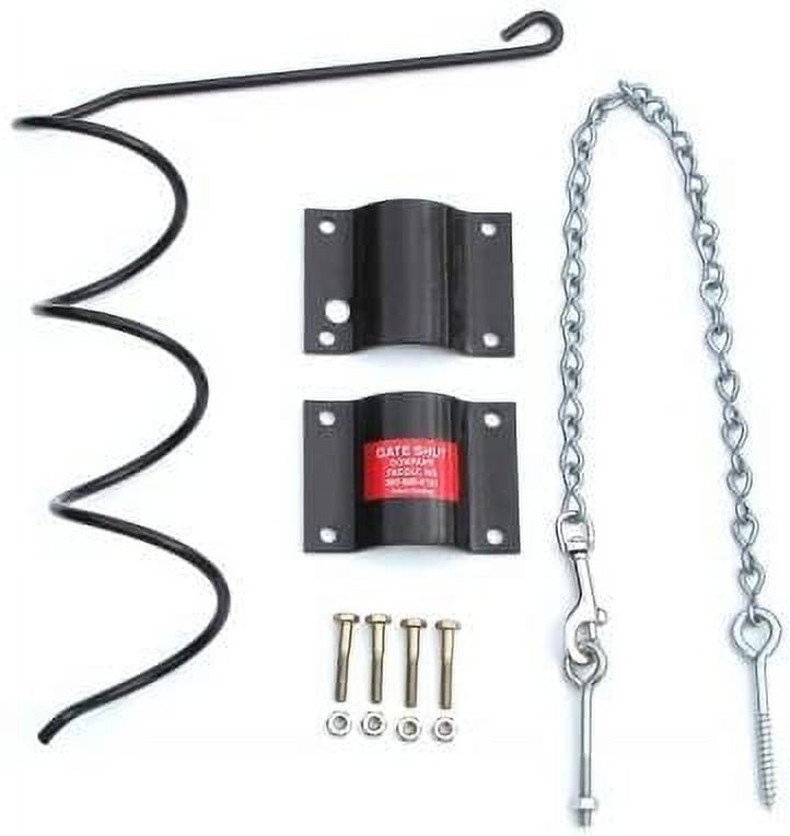 Medium Gate Closer, Powder Coated, Self Closing Adjustable gate Spring ...