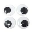 Medium Googly Eyes Self Adhesive Sticker, Black, 2-Inch, 4-Count ...