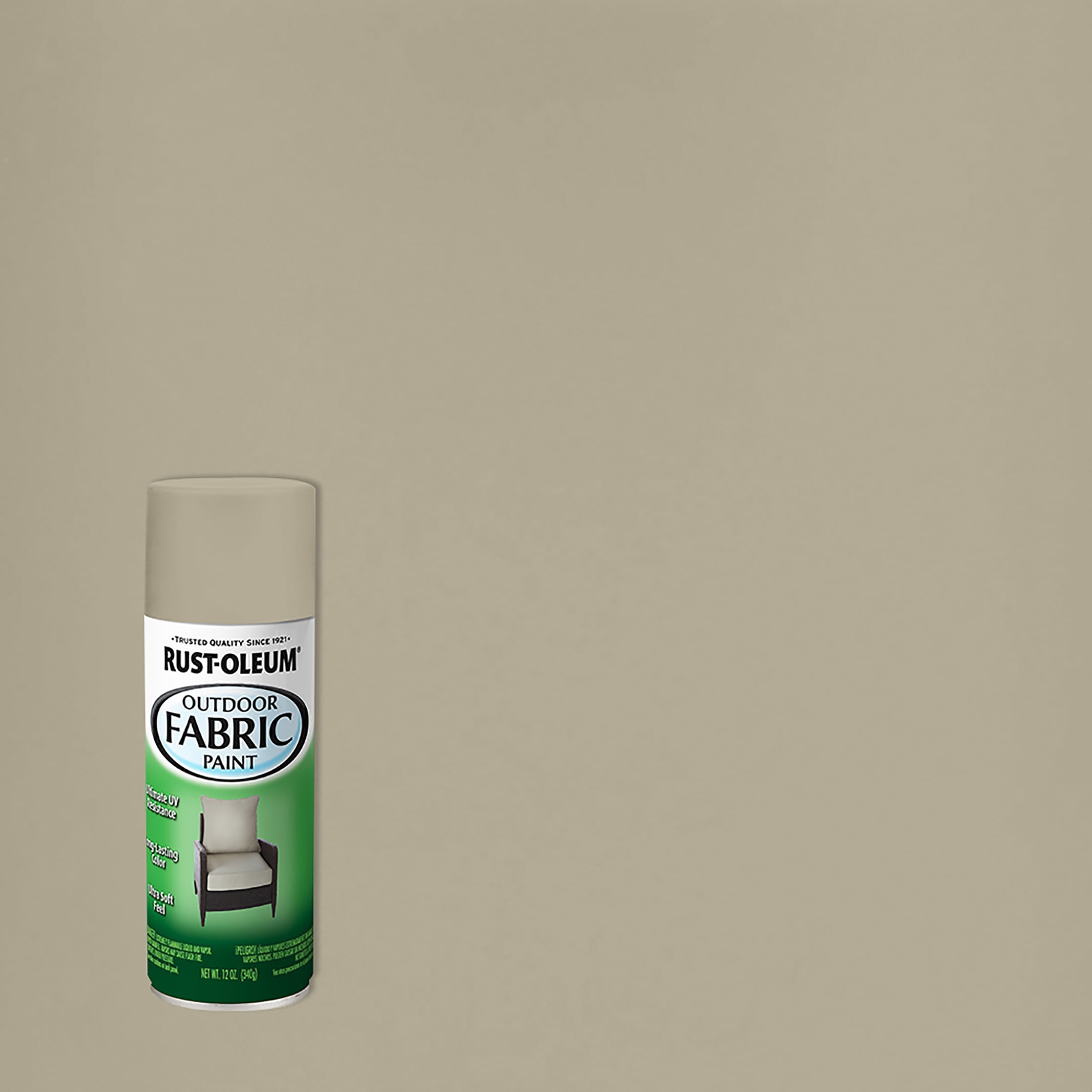 6 Pack, Medium Gray, Rust-Oleum Specialty Matte Outdoor Fabric Spray ...