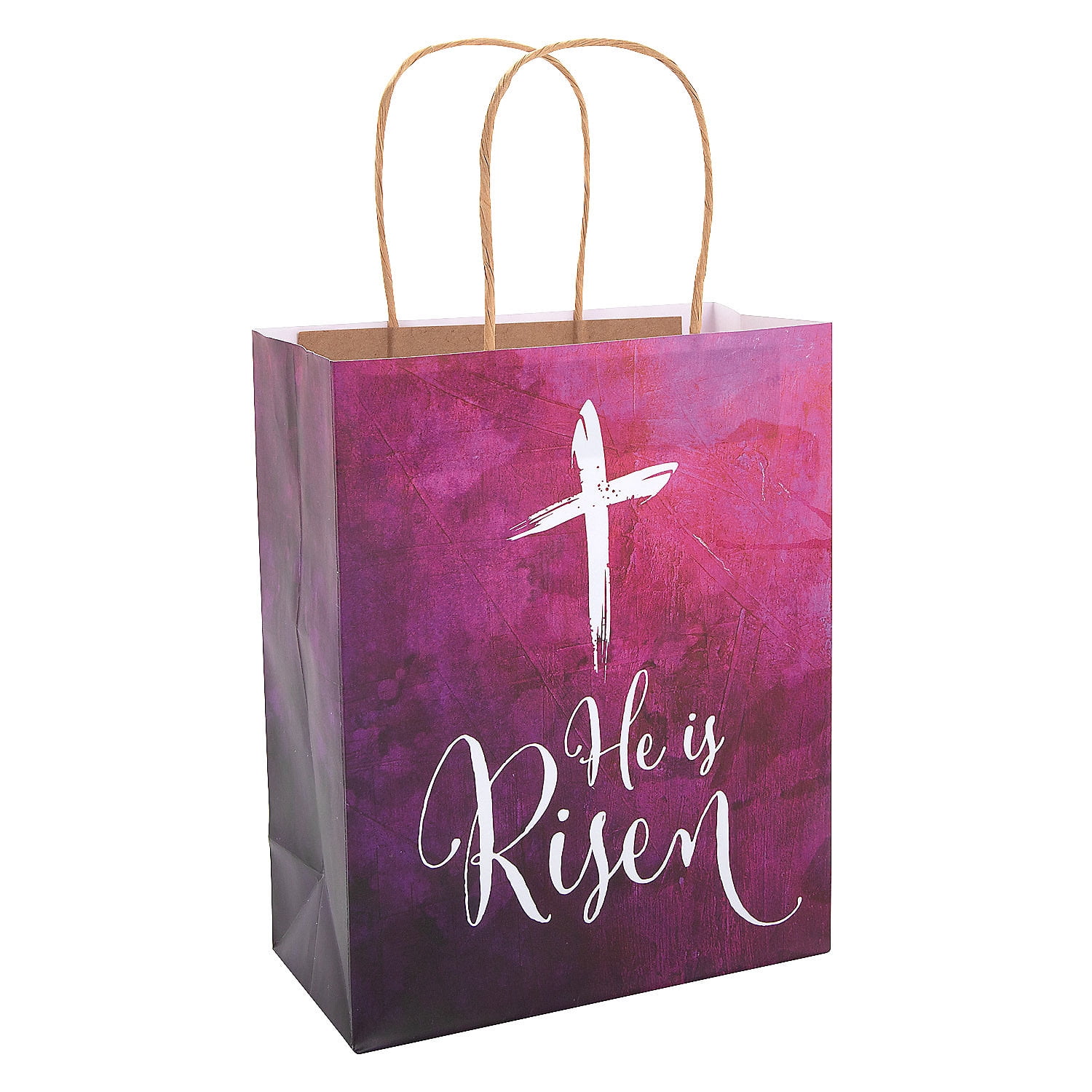 Medium He Is Risen Paper Gift Bags - 12 Pieces - Walmart.com